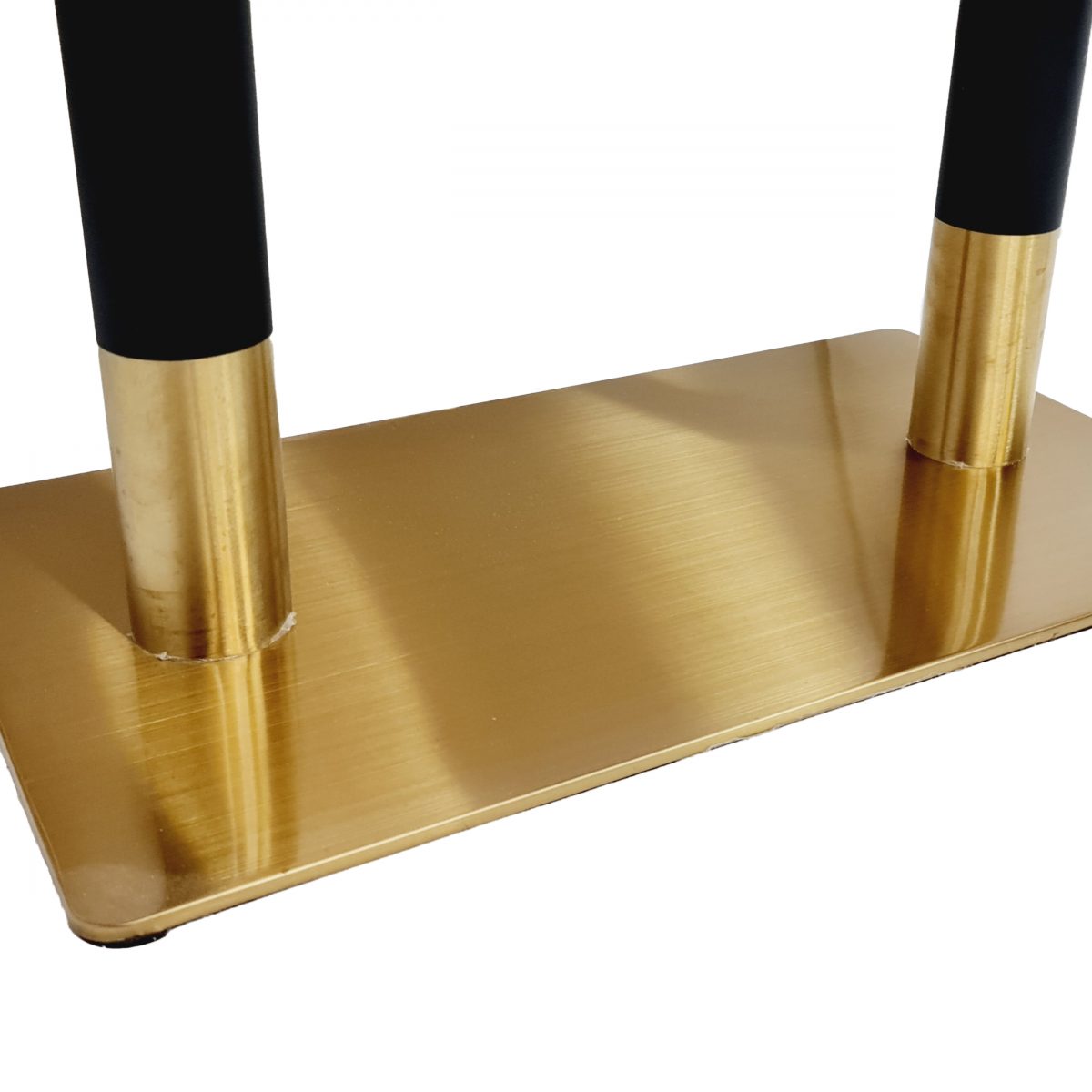 Cast Iron Table Legs - Black & Gold - Pexlz