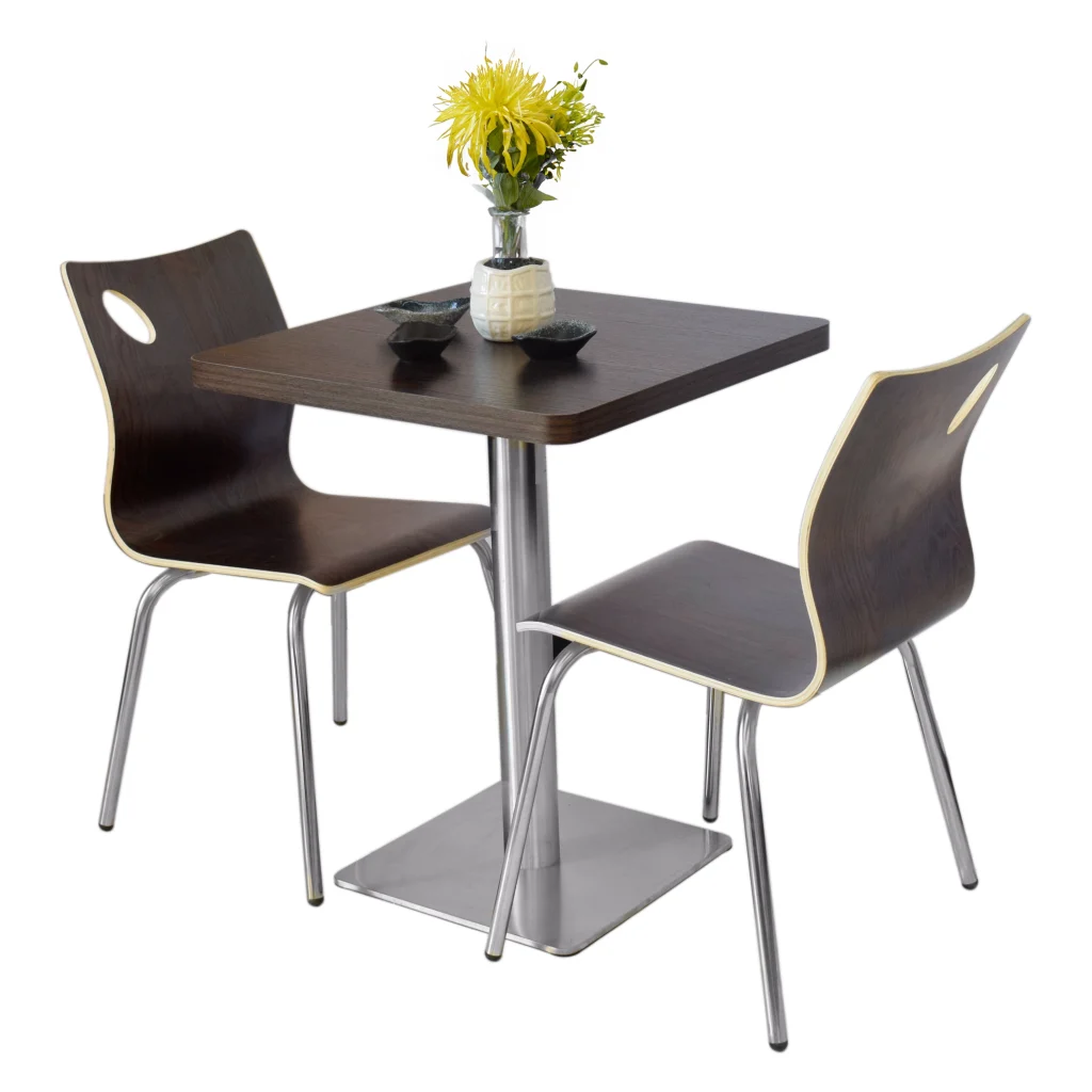 Wood Restaurant Dining Set 2-4 Seats - Pexlz